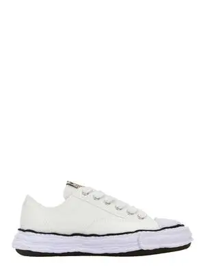Mihara Yasuhiro MAISON MIHARA YASUHIRO Low Top Canvas Sneakers White