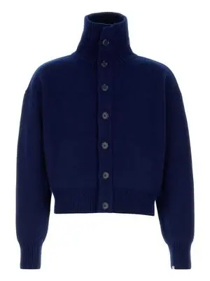 Extreme Cashmere 100% Cashmere Cardigan No. 377 - Blue