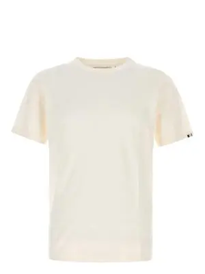 Extreme Cashmere James T-shirt In Cotton-cashmere Blend - White