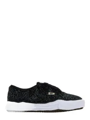 Mihara Yasuhiro Low Top Fabric Sneakers - Black