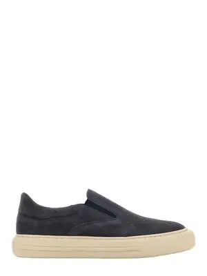 Hogan Suede Slip-on Sneakers - Blue