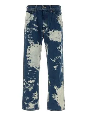 VIVIENNE WESTWOOD Contrast Denim Ranch Jeans - Multicoloured