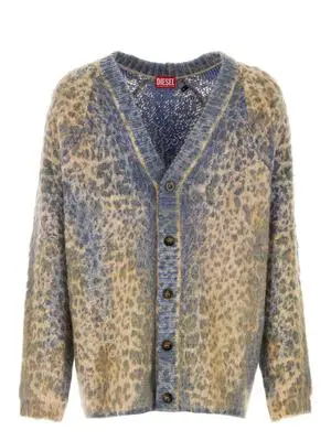 DIESEL® Cotton-blend Cardigan - Printed