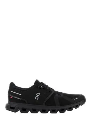 On ON RUNNING Cloud 6 Mesh Lace-Up Sneakers Black