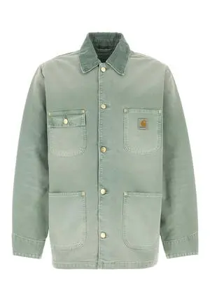 Carhartt Work In Progress Canvas Og Chore Jacket - Green