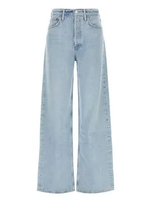 AGOLDE Lightwash Denim Jeans - Light Blue