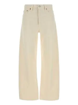 AGOLDE Arc Jeans In Recycled Cotton Denim - White