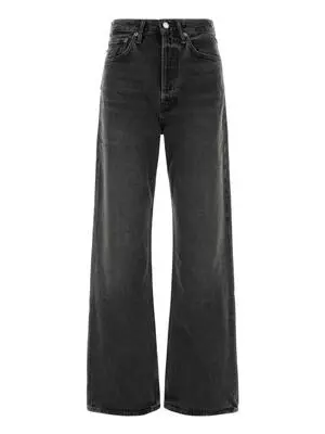 AGOLDE Recycled Cotton Denim Jeans - Black
