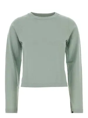 Extreme Cashmere Cashmere-blend Cotton Crew Neck Sweater - Green
