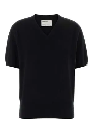 Extreme Cashmere Stretch Cashmere Blend Sweater - Black