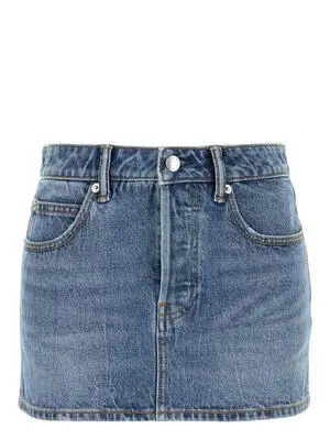 ALEXANDER WANG Alexander Wang Denim Mini Skirt