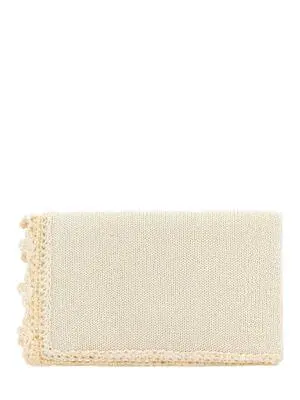JW Anderson Mini Crochet Clutch Bag - White
