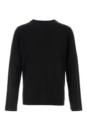 Extreme Cashmere No. 500 Knit Sweater In Cotton-cashmere Blend - Black