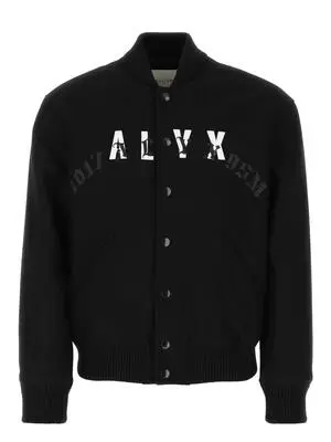 1017 Alyx 9sm Wool Blend Bomber Jacket - Multicoloured