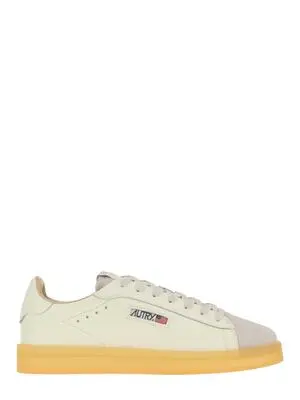 AUTRY Dallas Leather Sneakers - White