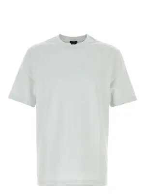 BOSS Pastel Cotton T-shirt - Light Blue