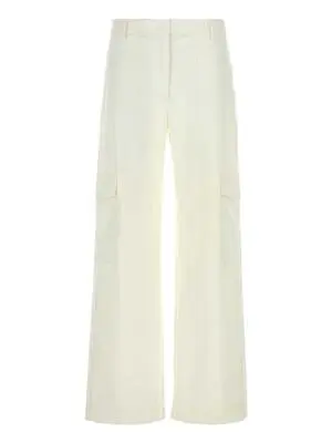 Gimaguas Audrey Stretch Twill Cargo Pants - White