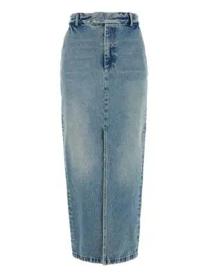 ARMARIUM Lula Denim Skirt - Light Blue