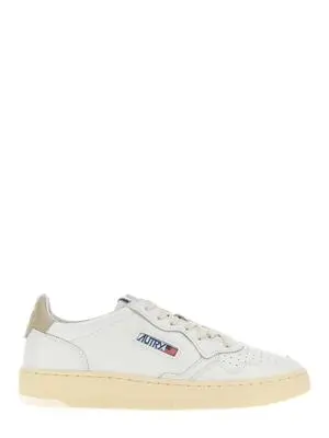 AUTRY Leather Medalist Sneakers - White