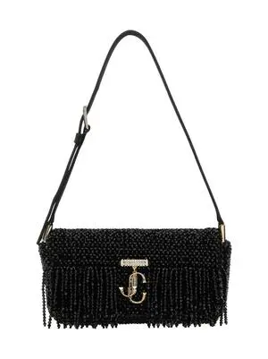 JIMMY CHOO Mini Avenue Shoulder Handbag - Black