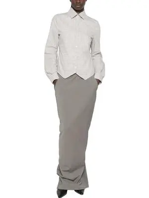 MAISON MARGIELA Maison Margiela Cotton Shirt With Classic Collar Grey