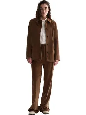 Veronica De Piante Klara Corduroy Jacket - Camel