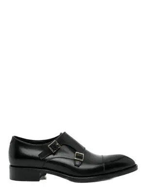 TOM FORD TOM FORD Vincent Double Monk Strap Loafers