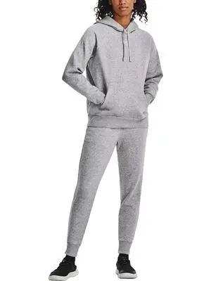 Under Armour Rival Raglan-sleeve Hoodie - Grey