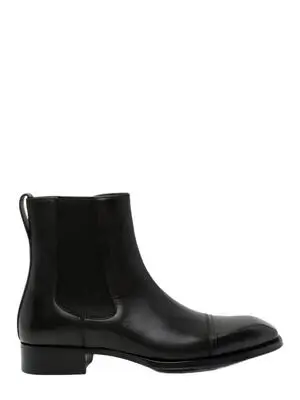 TOM FORD Elkan Chelsea Boots - Black
