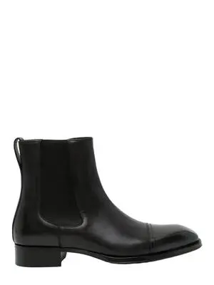 TOM FORD Elkan Chelsea Boots - Black