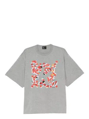 Kolor Graphic-print T-shirt - Grey
