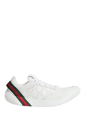 GUCCI Gucci Screener Perforated Leather Sneakers