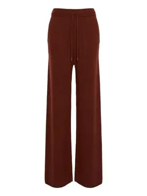 MAX MARA Max Mara Wide Leg Cashmere Trousers