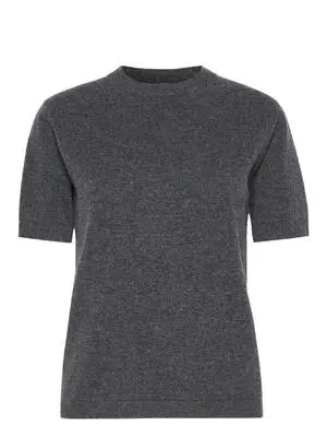 Max Mara Regular Wool And Cashmere Sweater Medium Grey
