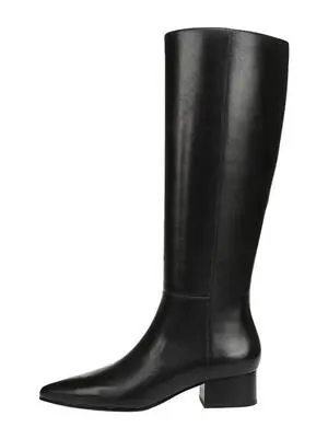 Vince Vince Adan Leather Knee High Boots Black