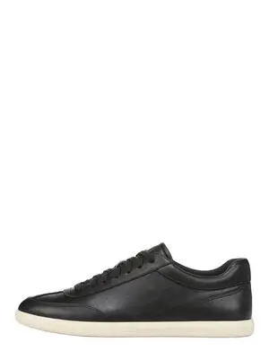 Vince Cove Leather Sneakers - Black