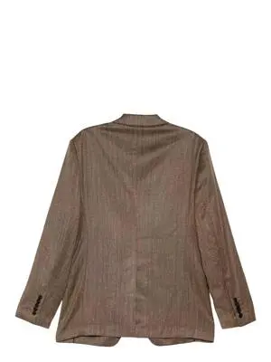 TOM FORD Damier Shelton Blazer - Brown