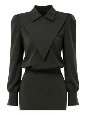 TURANA ATASH LONDON Sonne Shirt & Collar - Black