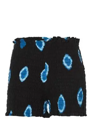 PAR Y ESCALA Josefa Short | Shibori Dye Cotton - Black