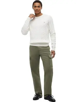 Tommy Hilfiger Relaxed Straight Utility Pant - Ghost Fern
