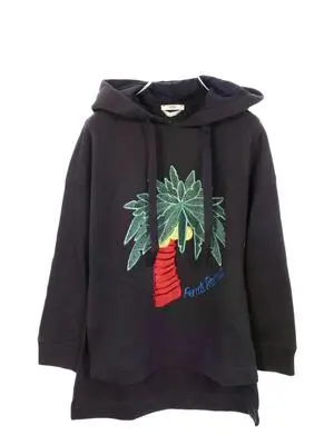 Fendi Embroidered Hoodie - Blue