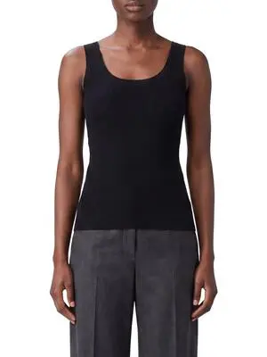 Max Mara Max Mara Ribbed Knit Tank Top Brown