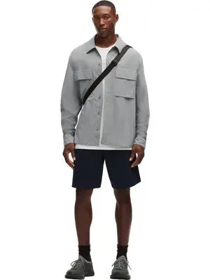 Lululemon Unshaken Long-sleeve Collared Shirt - Feather Grey