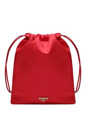 Prada Prada Re-Nylon Wish Pouch Red