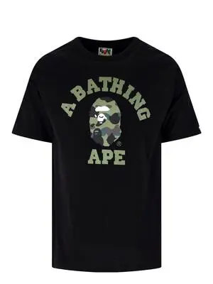 A BATHING APE T-shirt "1st Camo College - Black
