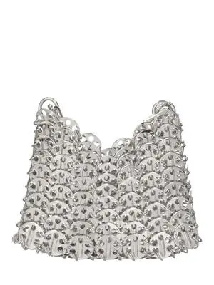Rabanne Mini Shoulder Bag "iconic 1969 - Silver