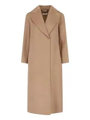 Max Mara Virgin Wool Coat - Brown