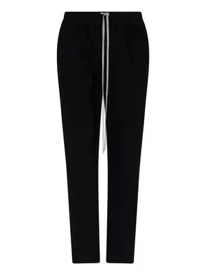 Rick Owens Sweatpants With Drawstring - Black