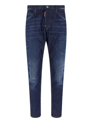 Dsquared2 Slim Jeans "teddy - Blue