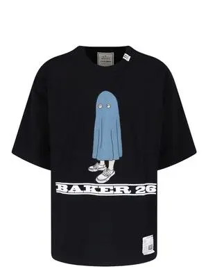 Mihara Yasuhiro T-shirt "baker 26 - Black